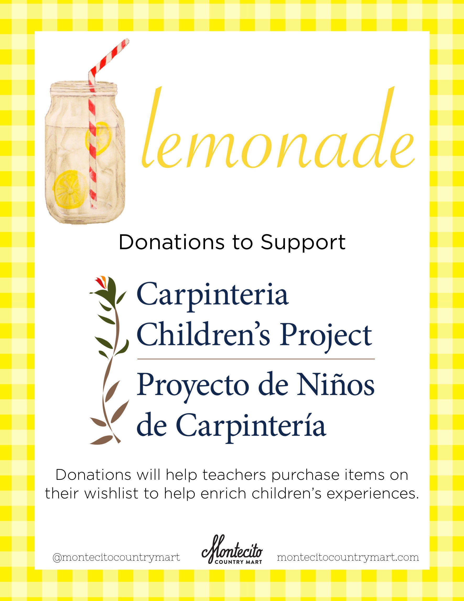 Community Lemonade Stand to Support Teddy Bear Cancer Foundation and C ...