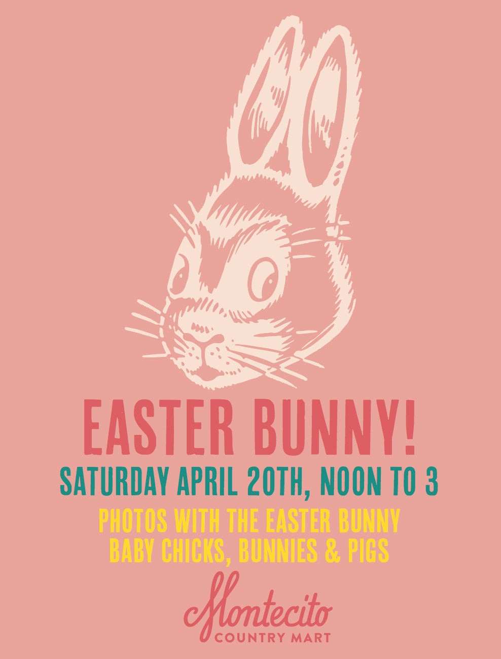 Easter Fun on April 20th at Montecito Country Mart – Poppy Marché