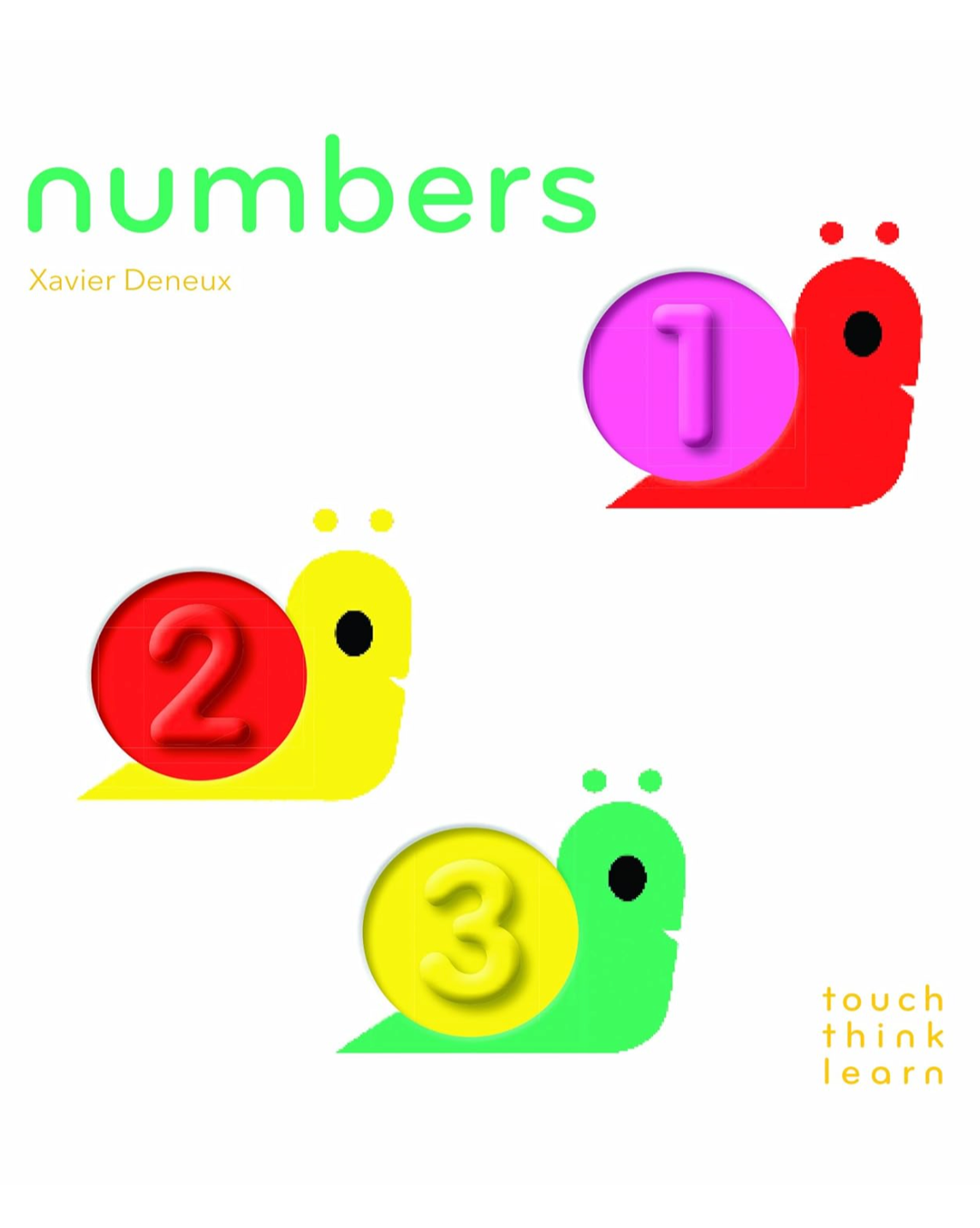 touch think learn numbers book – Poppy Marché
