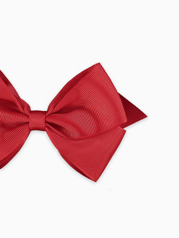 girls big bow clip red - La Coqueta | Poppy Store – Poppy Marché